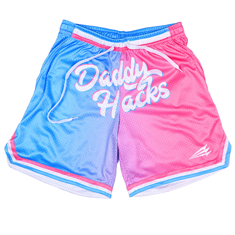 Daddy Hacks Retro Mesh Shorts – Triton Swag Shop